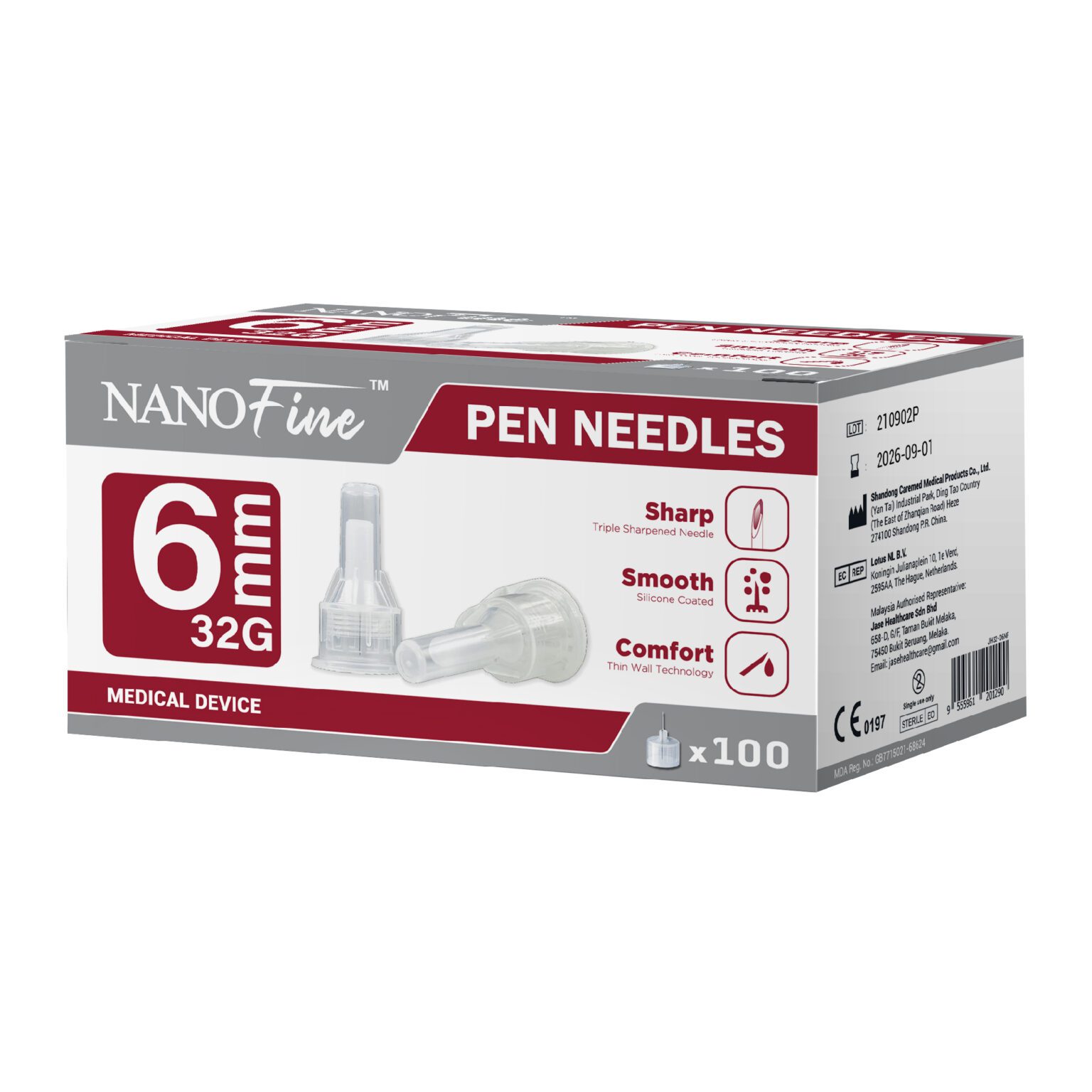 NANOFINE™ PEN NEEDLES – JASE HEALTHCARE