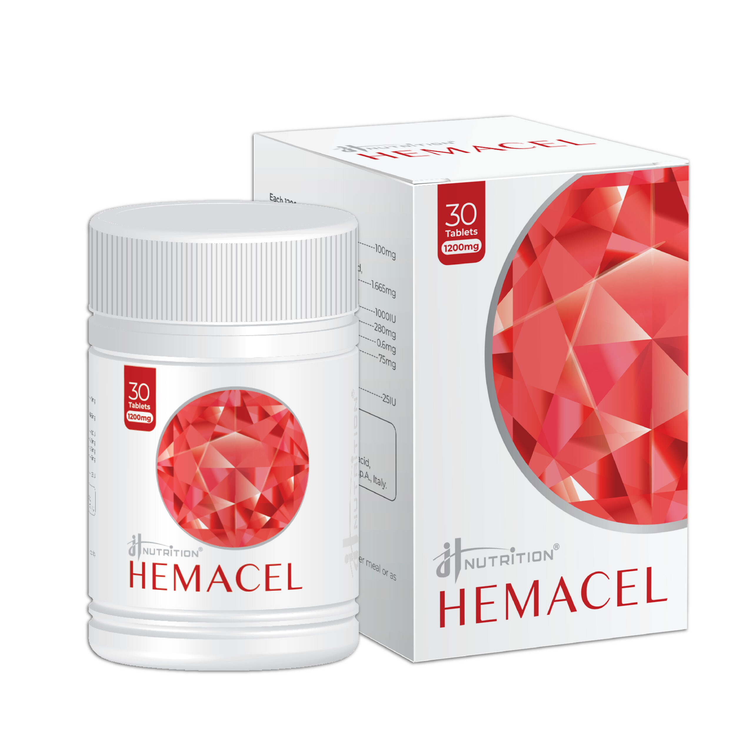 JH NUTRITION® HEMACEL – JASE HEALTHCARE